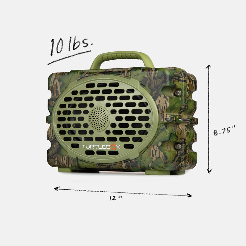 The Original Turtlebox: LOUD! Outdoor Waterproof Bluetooth Speaker ...