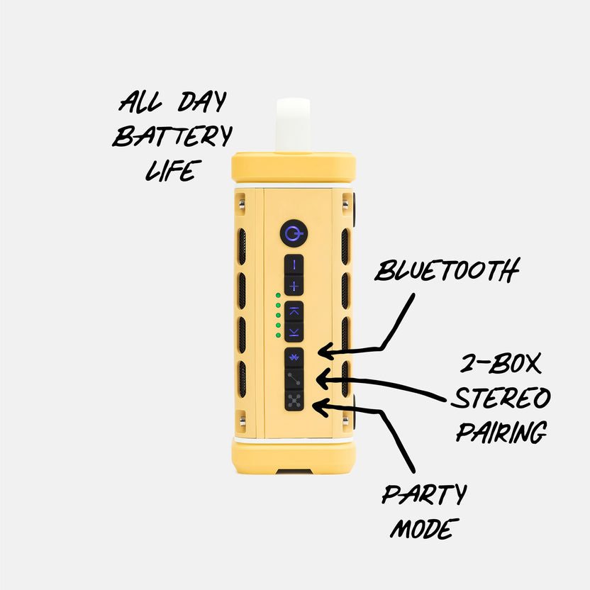 The Ranger | Portable Waterproof Bluetooth Speaker | Turtlebox – TURTLEBOX