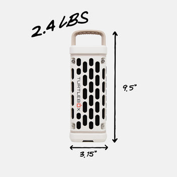 The Turtlebox Ranger: LOUD! Outdoor Waterproof Bluetooth Speaker ...