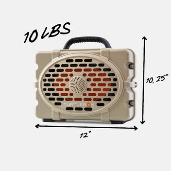 The Original Turtlebox: LOUD! Outdoor Waterproof Bluetooth Speaker ...