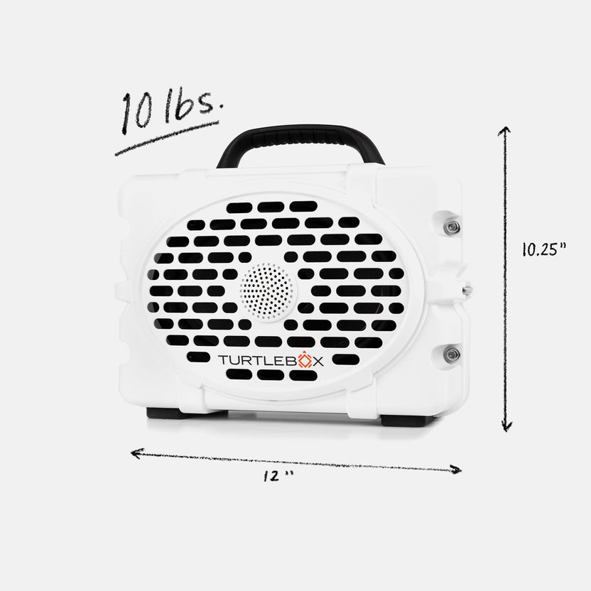 The Original Turtlebox: LOUD! Outdoor Waterproof Bluetooth Speaker ...