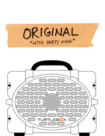 The Turtlebox Grande: LOUD! Outdoor Waterproof Bluetooth Speaker ...